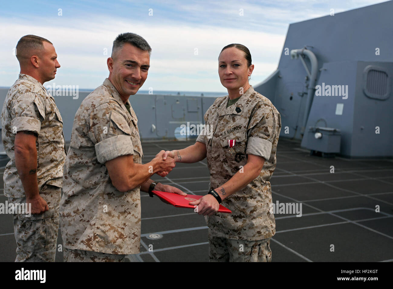 Master Sgt. Lauralee Futrell, the operations chief for Combat Logistics ...