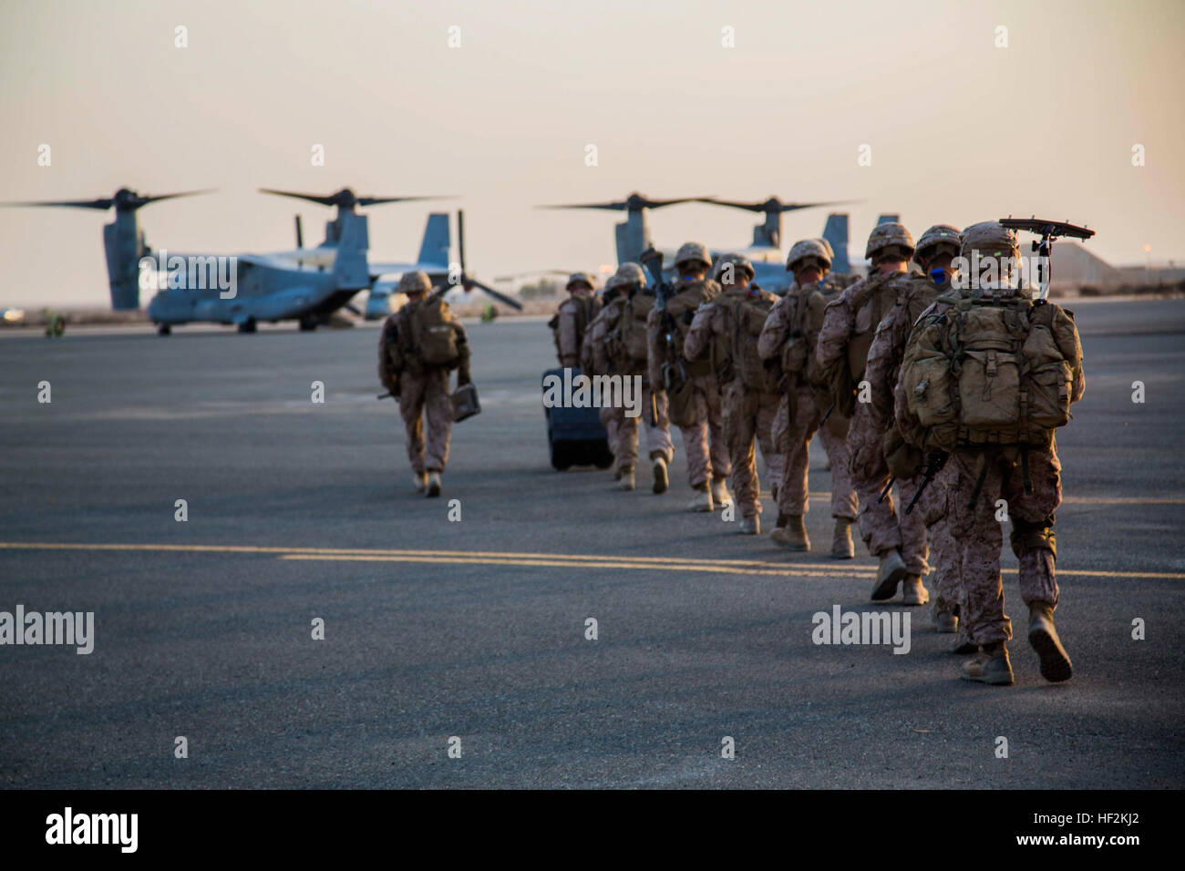 U.S. Marines with 2nd Battalion, 7th Marine Regiment, Special Purpose ...