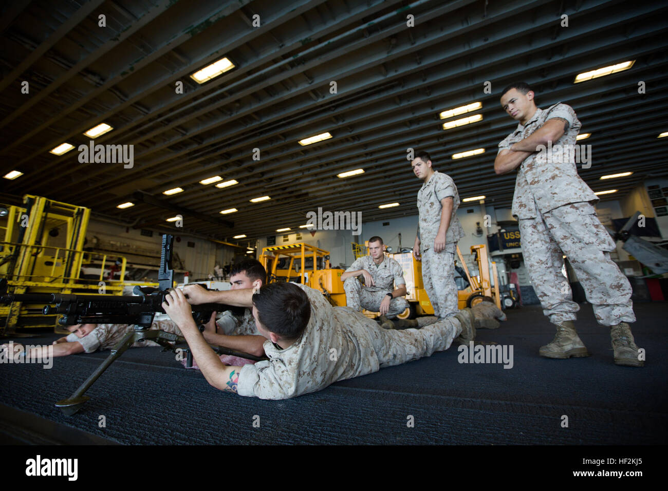 Marines with Security Platoon, Maritime Raid Force, 24th Marine ...