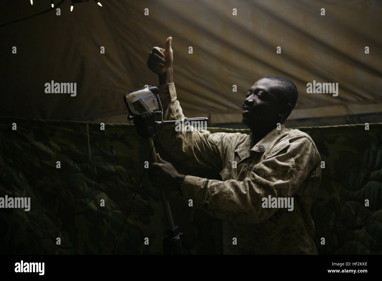 U.S. Navy personnel record videos of Marines reading stories to improve ...