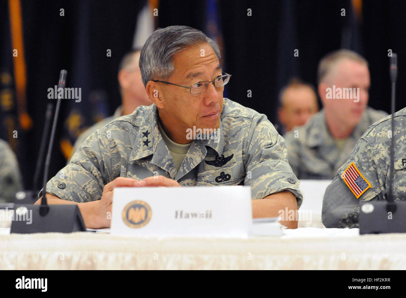 Air Force Maj. Gen. Darryll D.M. Wong, adjutant general, Hawaii ...