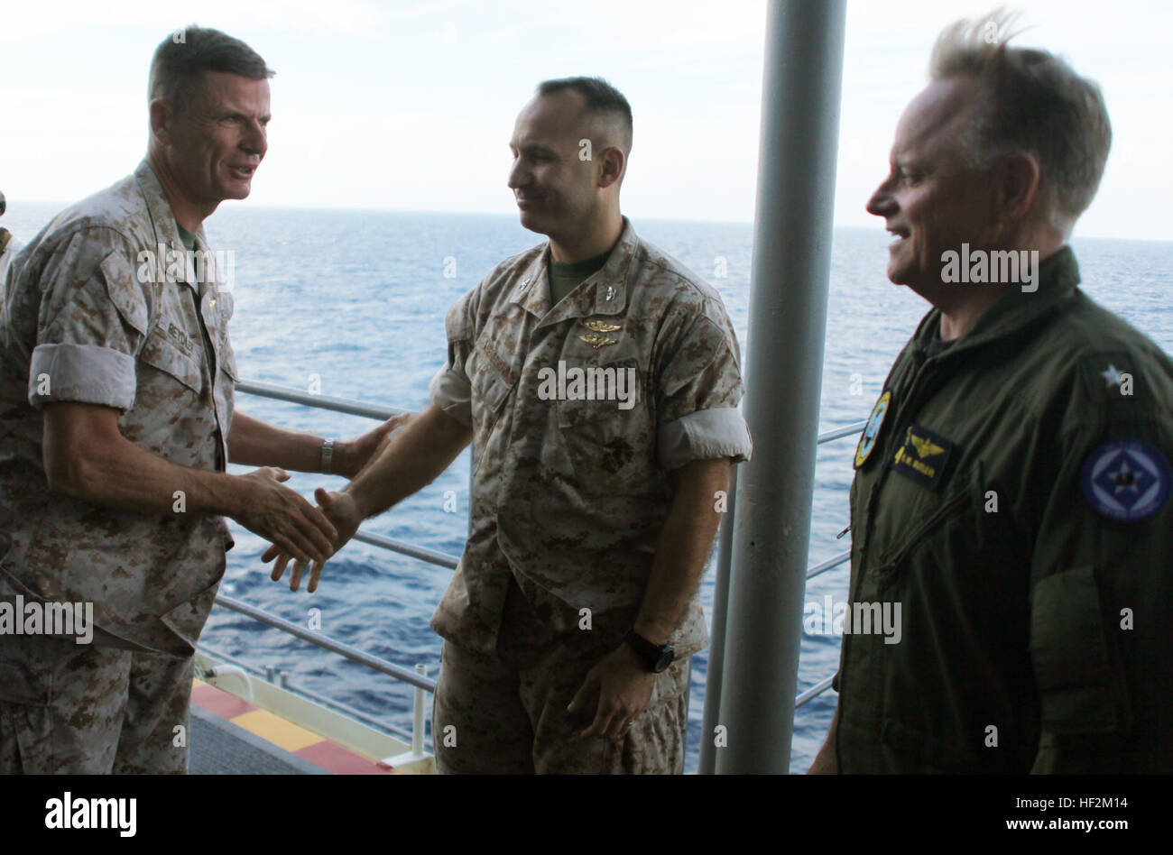 Major Gen. William D. Beydler, left, the commanding general of II ...