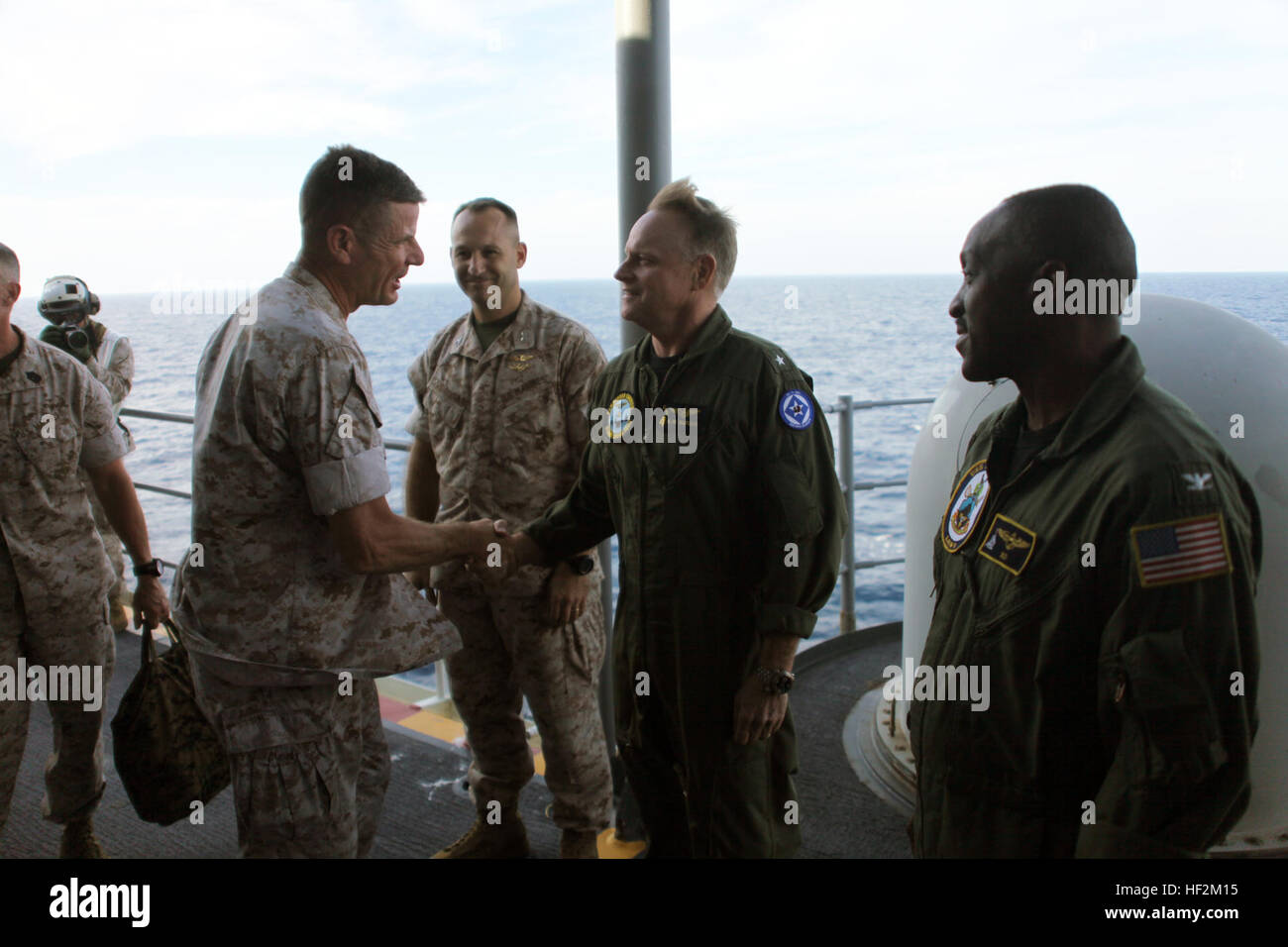 Major Gen. William D. Beydler, left, the commanding general of II ...