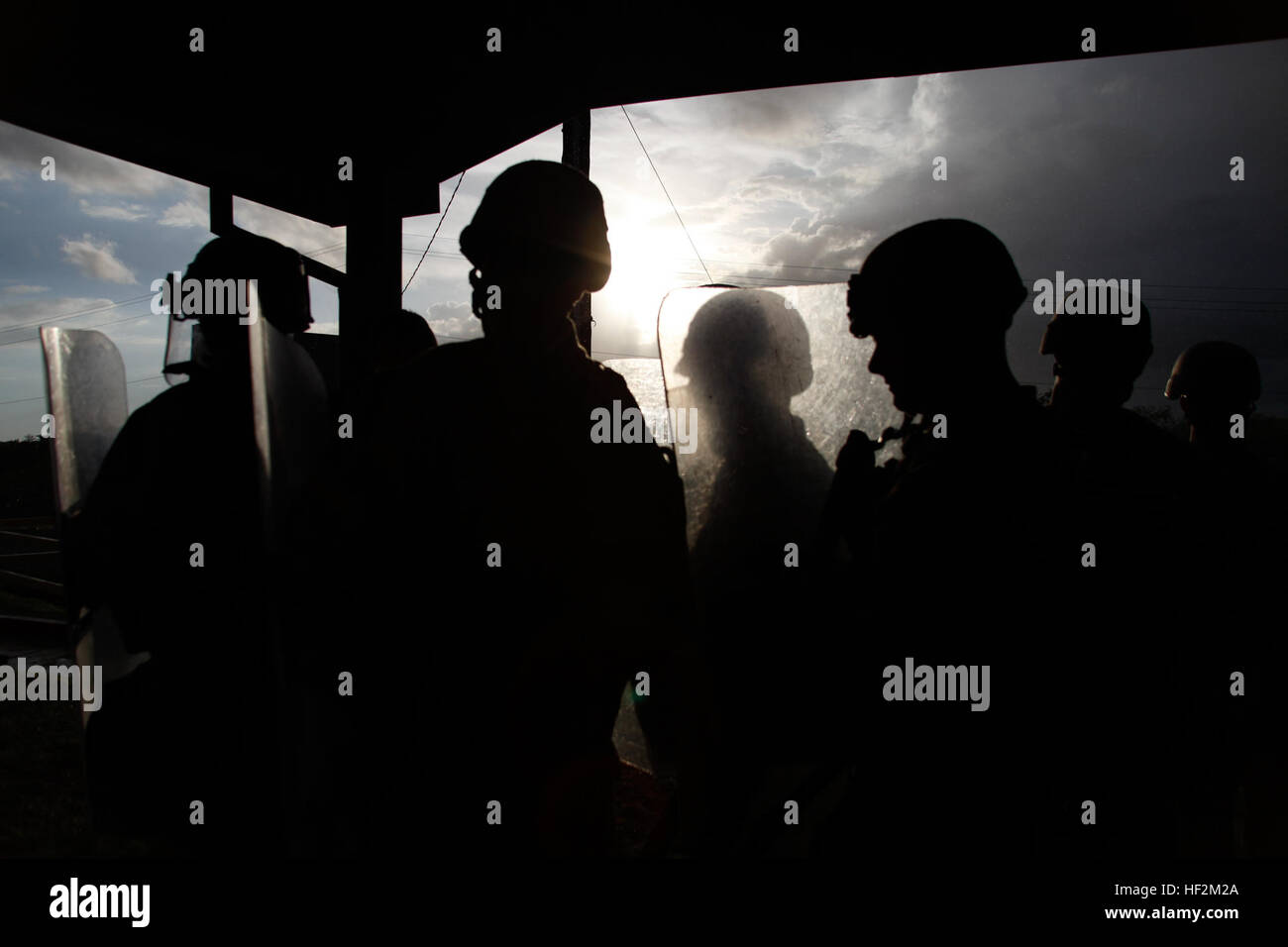 Marine corps security forces guantanamo bay hi-res stock photography ...