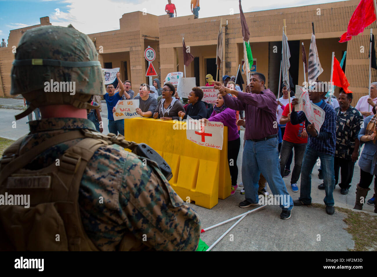 Marine corps embassy security guard hi-res stock photography and images ...