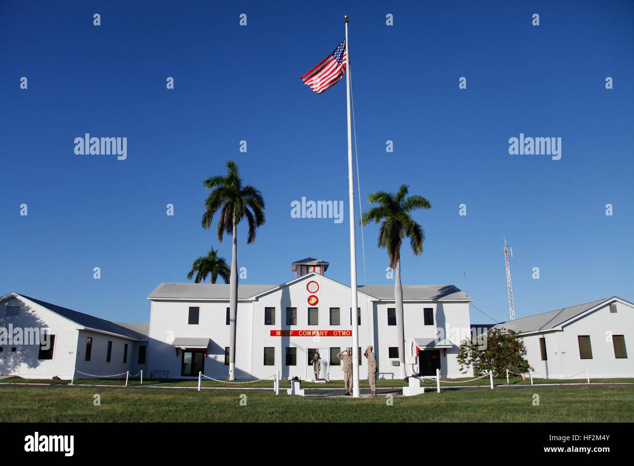 U.S. Marines with Marine Corps Security Force Company Guantanamo Bay ...