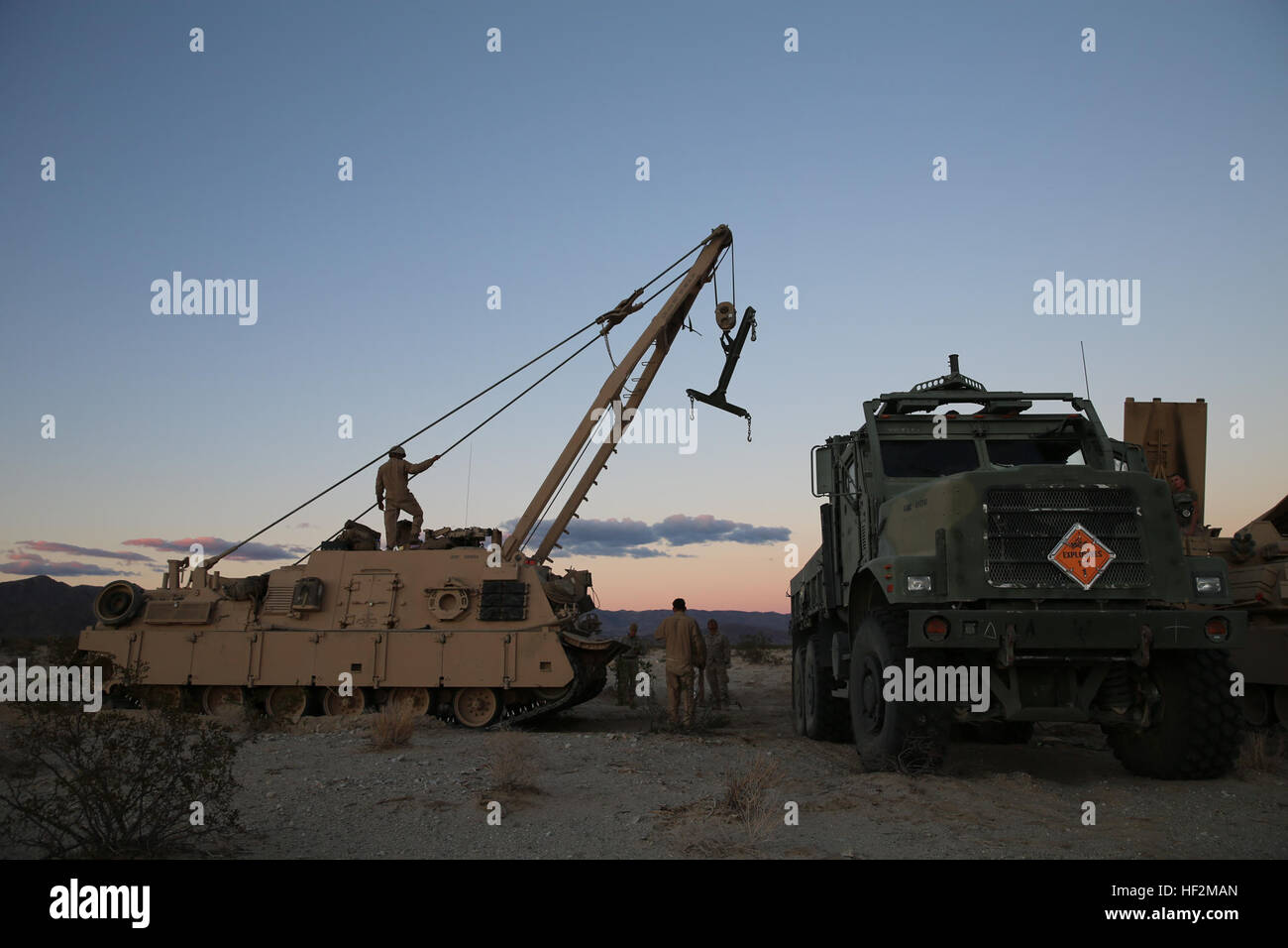 Mine clearing tanks hi-res stock photography and images - Alamy