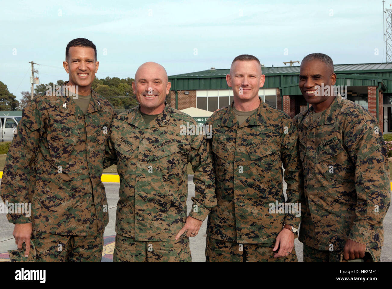 U.S. Marine Corps Col. David E. Jones, commanding officer of Marine ...