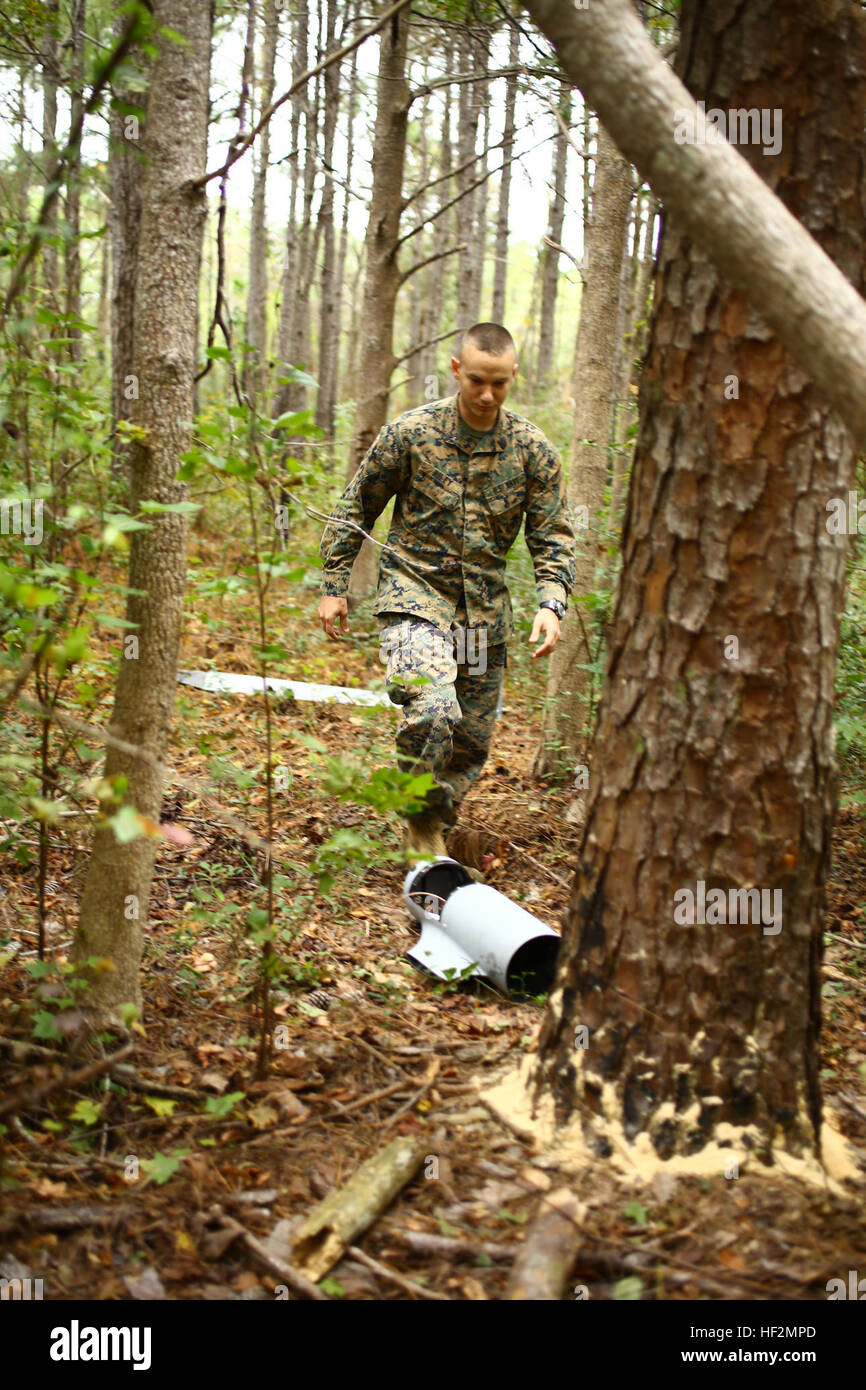 U.S. Navy Petty Officer 3rd Class David M. Riley, a field corpsman ...