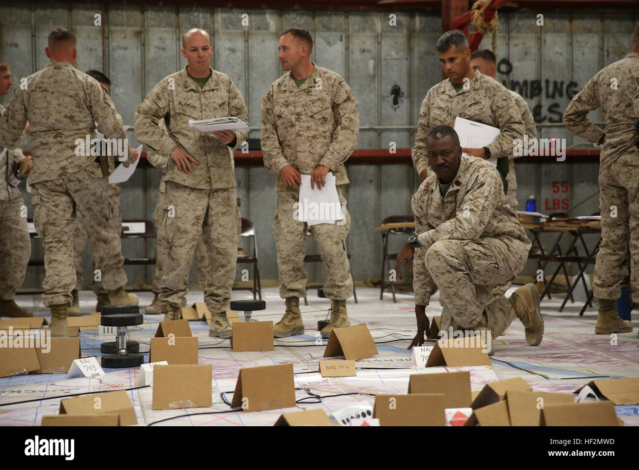 Master Sgt. Anthony Greene, the operations chief for 3rd Battalion, 2nd ...