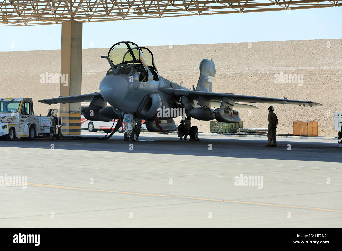 U.S. Marines with Marine Tactical Electronic Warfare Squadron 4 ...