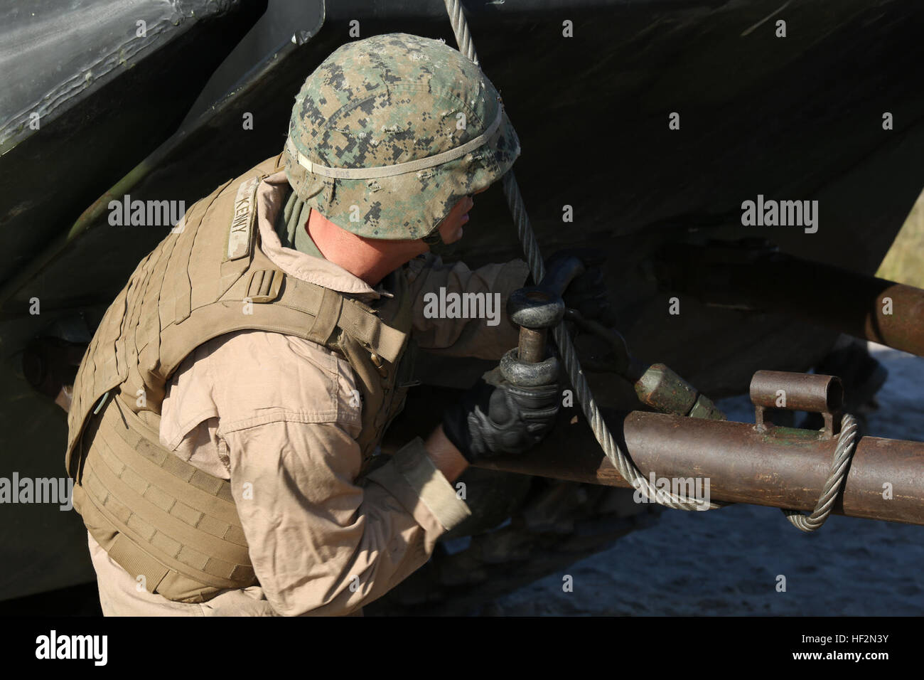 Amphibious assault vehicle crewman hi-res stock photography and images ...