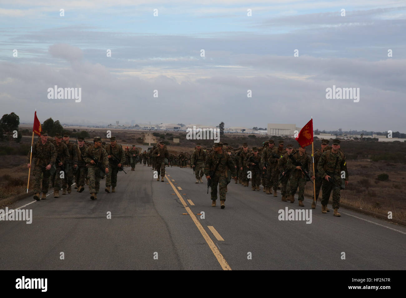 Marines with Marine Wing Communications Squadron (MWCS) 38 conducts a ...