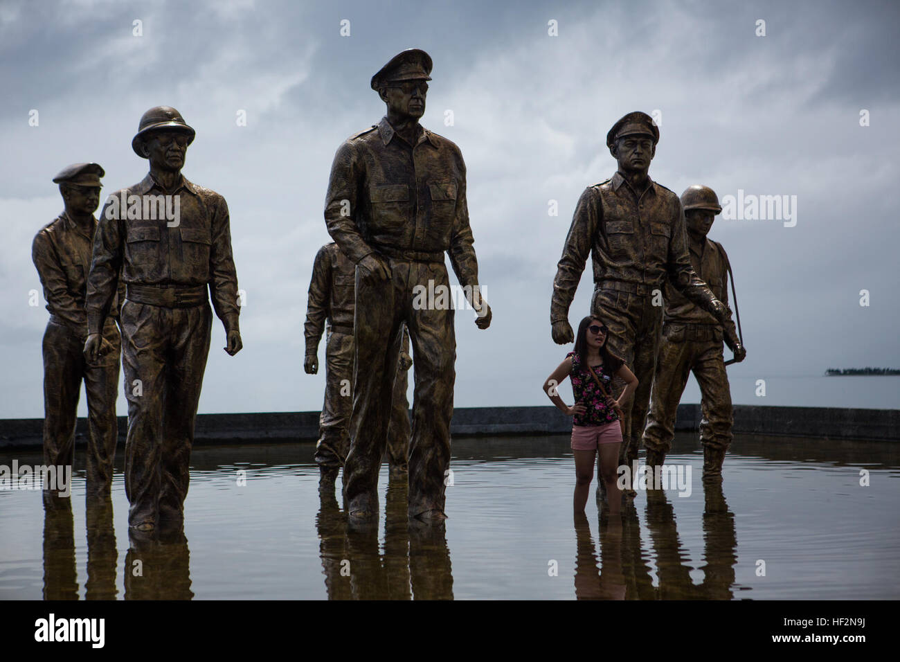 Macarthur leyte hi-res stock photography and images - Alamy