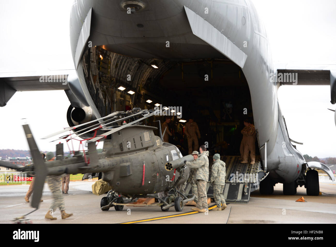 Tennessee Army National Guard OH-58D Kiowa Warrior helicopters recently ...