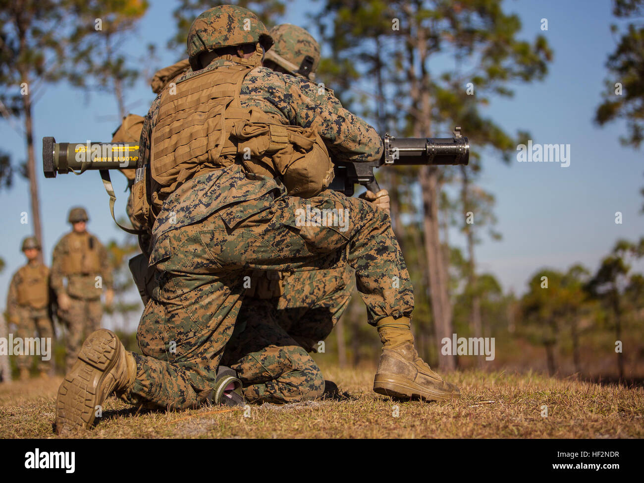 Marines from Weapons Company, GCEITF, 2nd Marine Division, II MEF ...