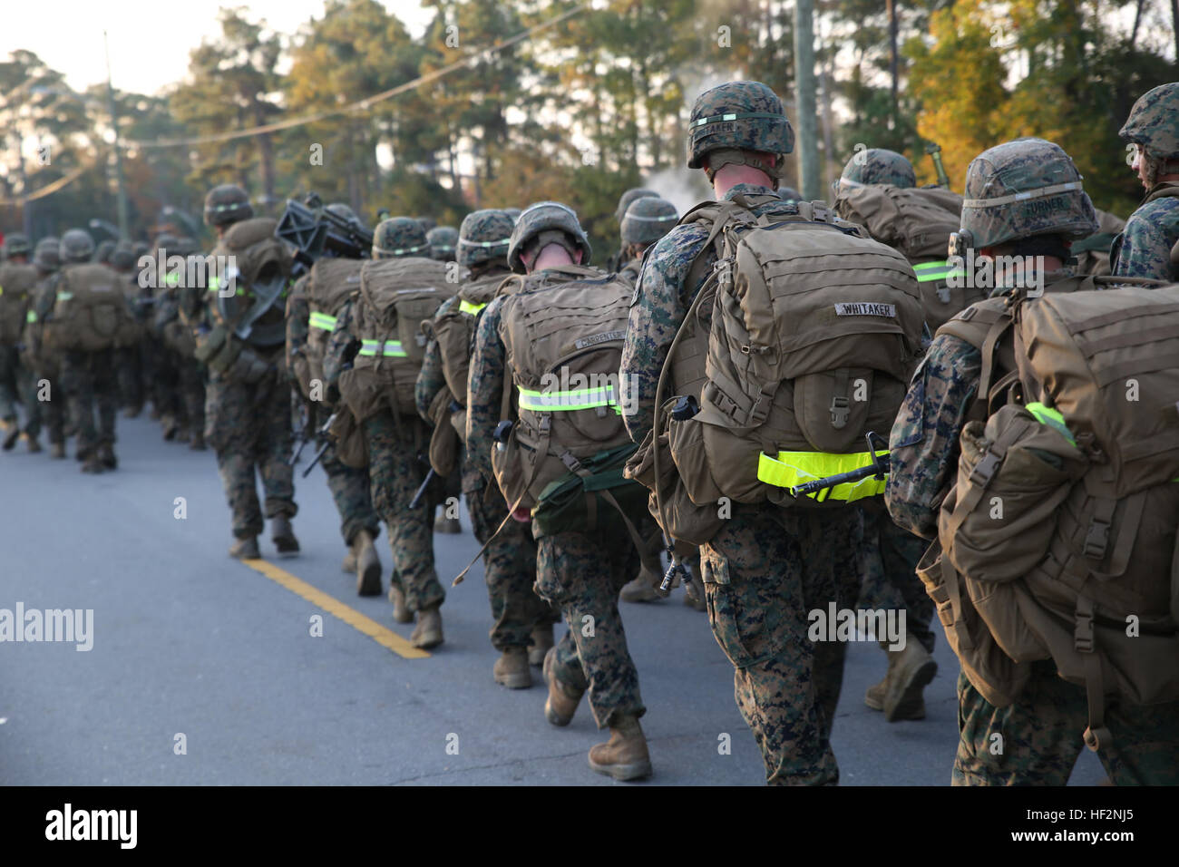 Marines with the Ground Combat Element Integrated Task Force conduct a ...