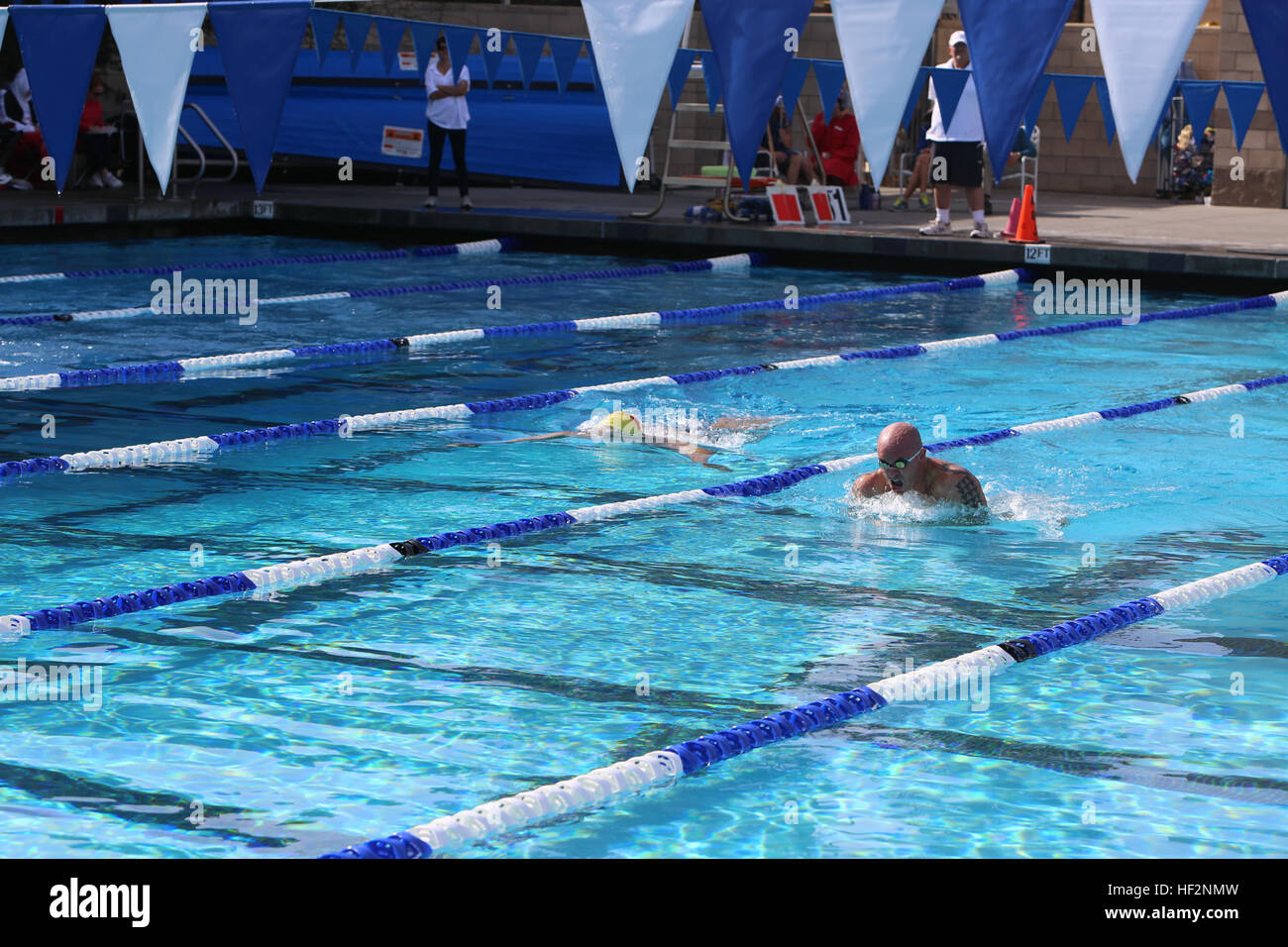 Record 100 meter breaststroke hi-res stock photography and images - Alamy