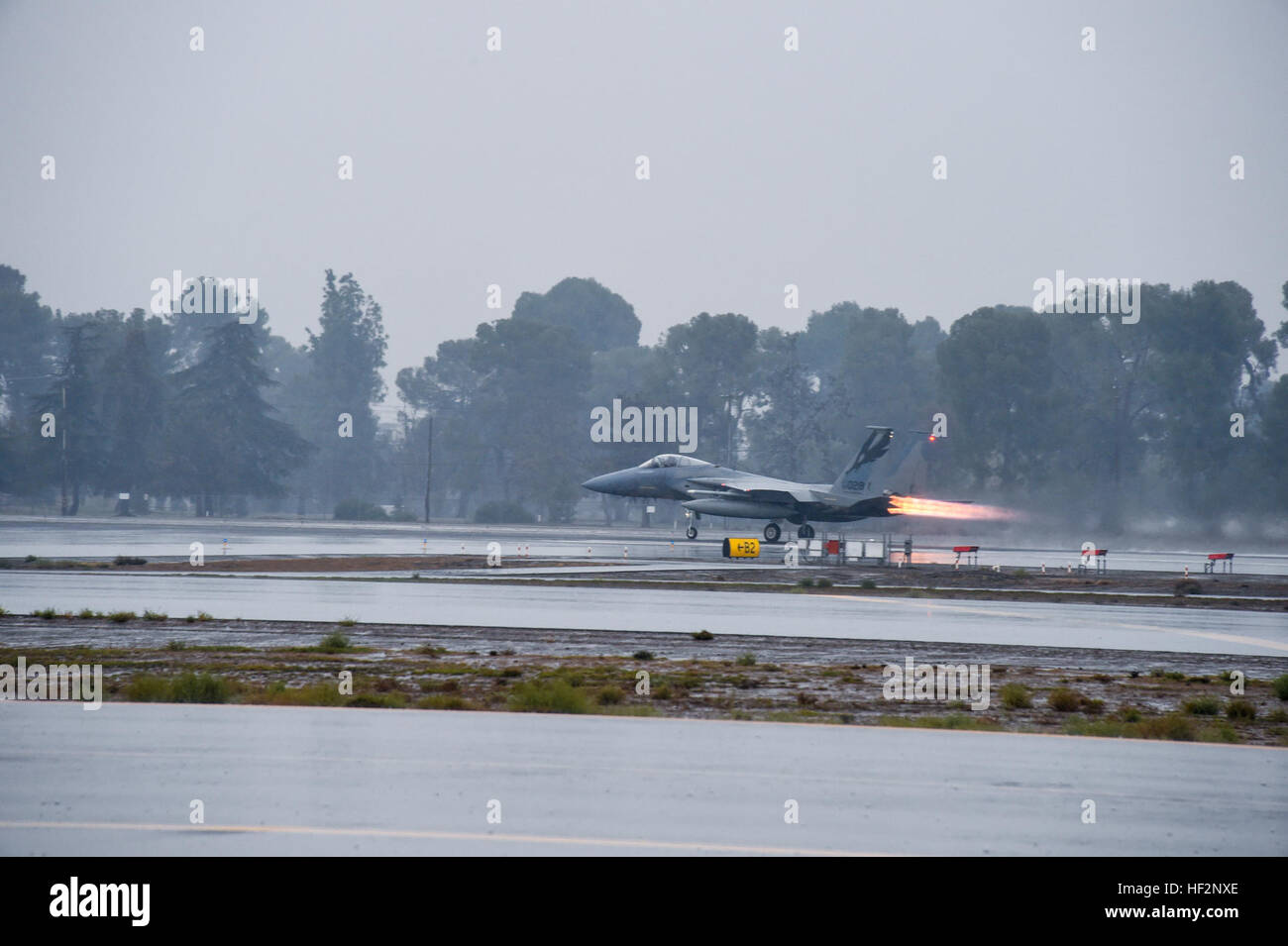 An F-15C Eagle from the 144th Fighter Wing, California Air National ...