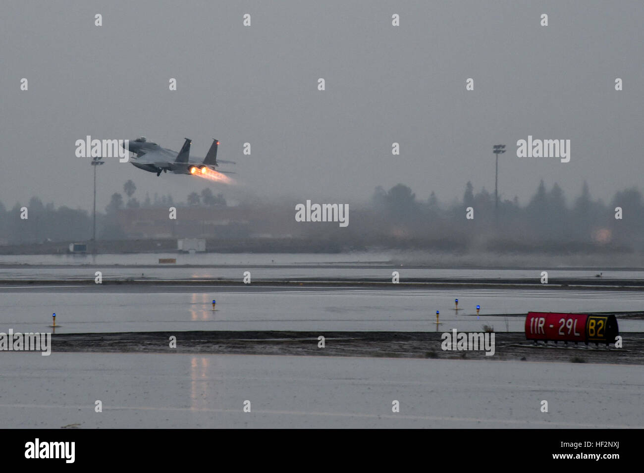 An F-15C Eagle from the 144th Fighter Wing, California Air National ...