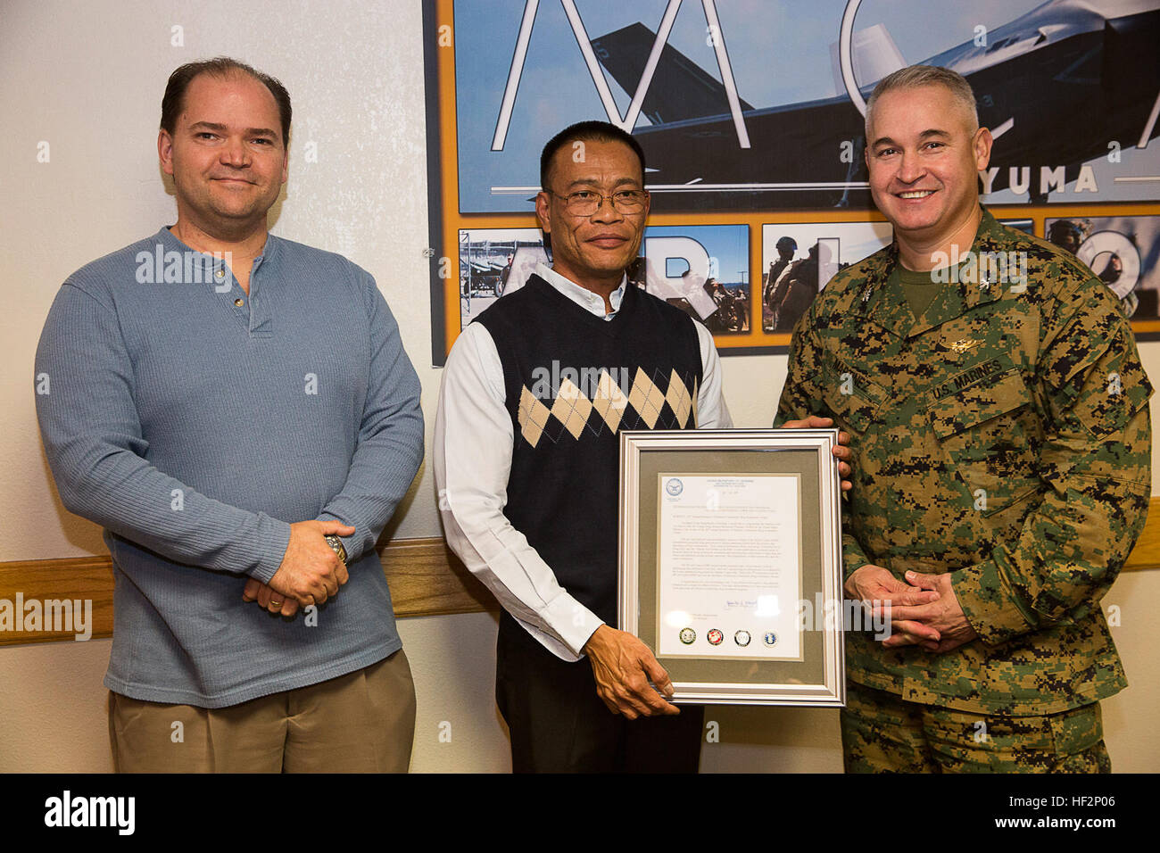Col. Ricardo Martinez, the commanding officer of Marine Corps Air ...