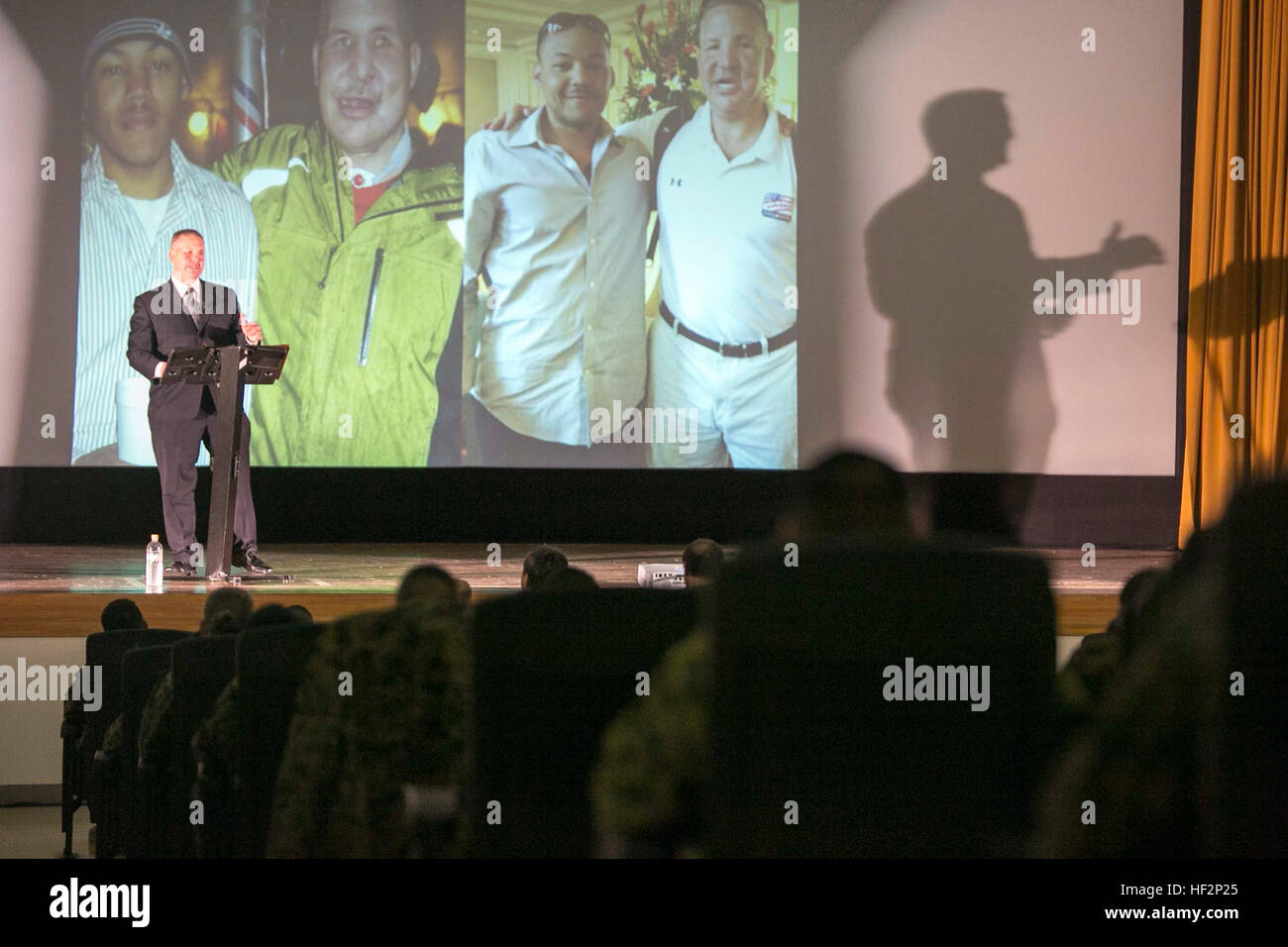 Justin Constantine, from Arlington, Virginia, gives a presentation Dec ...