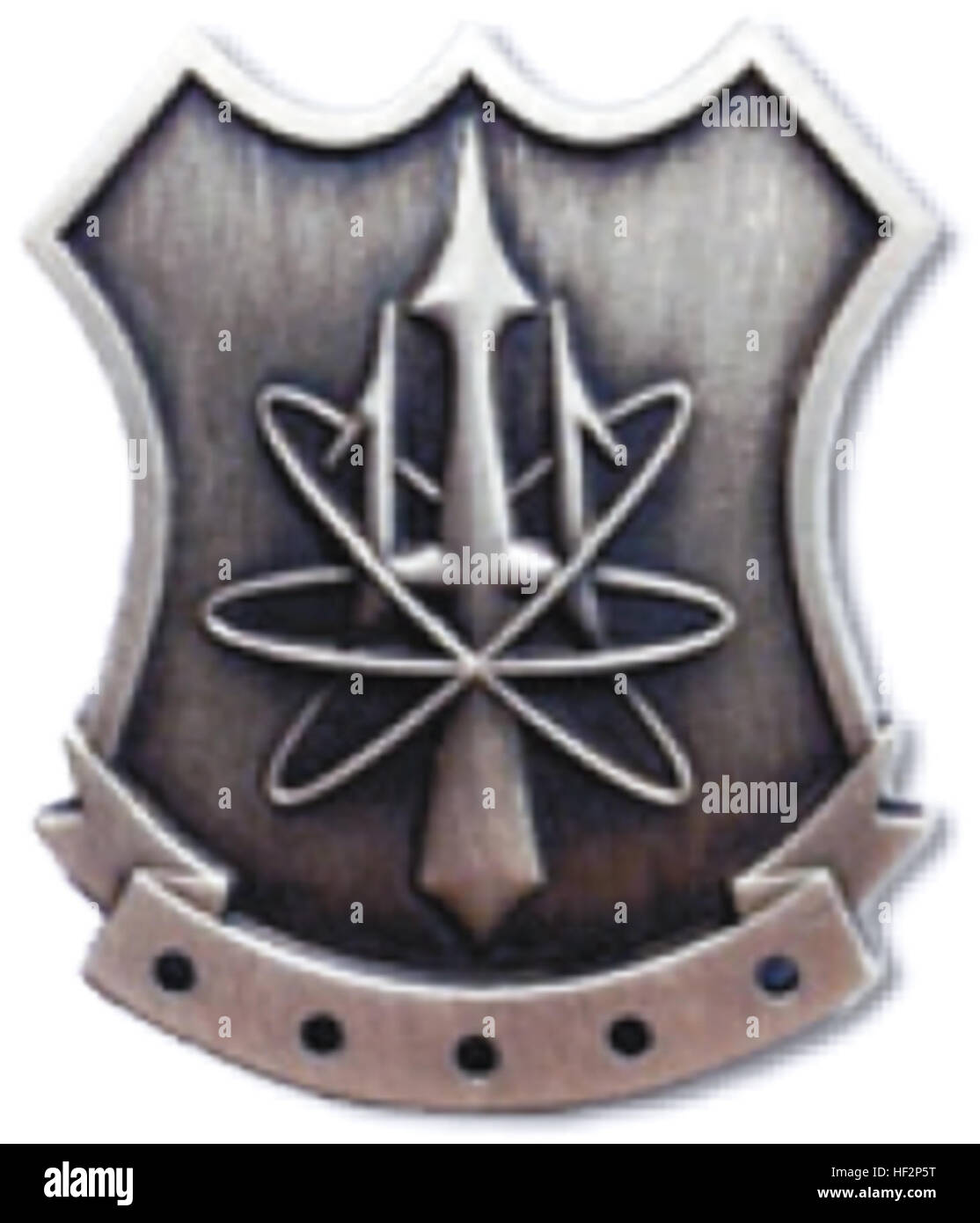 The US Navy Nuclear Weapons Security Insignia identifies personnel ...