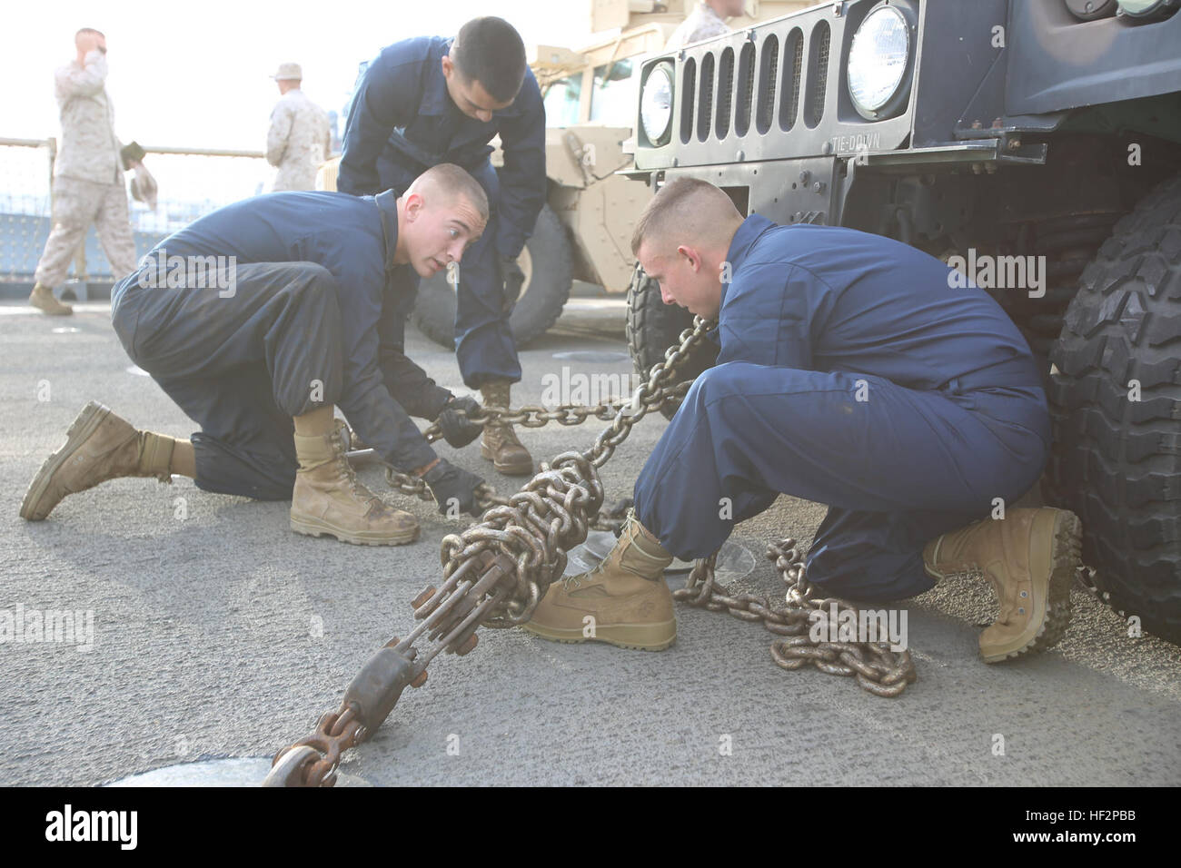 Motor transport operators with Headquarters and Service Company, 3rd ...