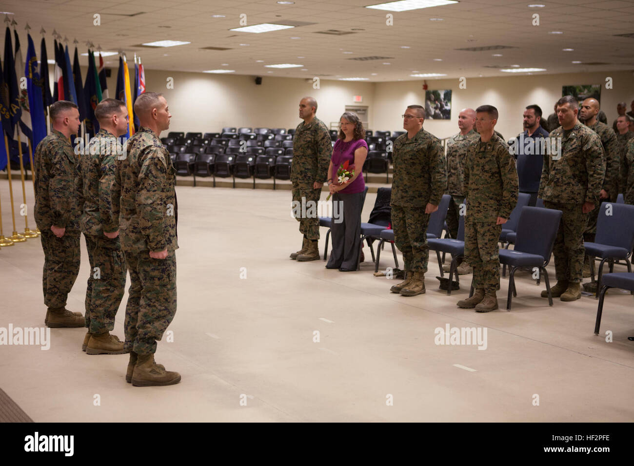 U.S. Marine Corps Lt. Col. Timothy R. Dremann, Commanding Officer ...