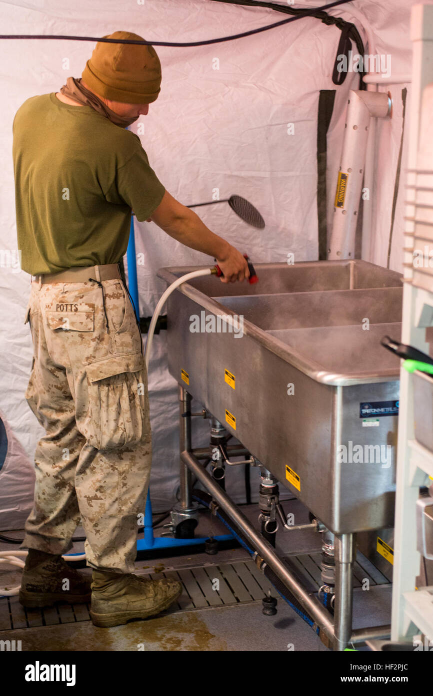 U.S. Marine Corps Lance Cpl. Shawn Potts a motor transport operator ...