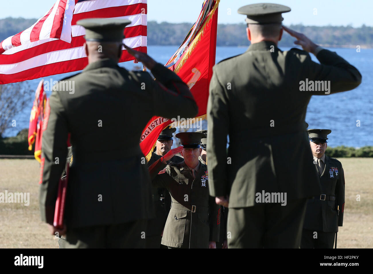 U.S. Marine Sgt. Maj. George W. Young, 2nd Marine Logistics Group (2nd ...