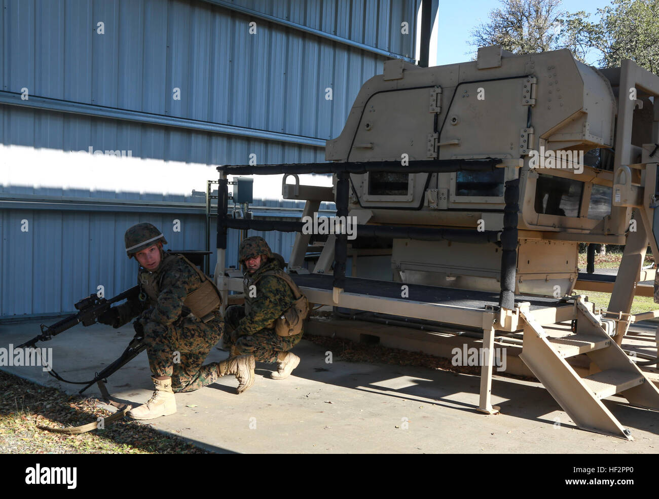 Humvee egress assistance trainer hi-res stock photography and images ...