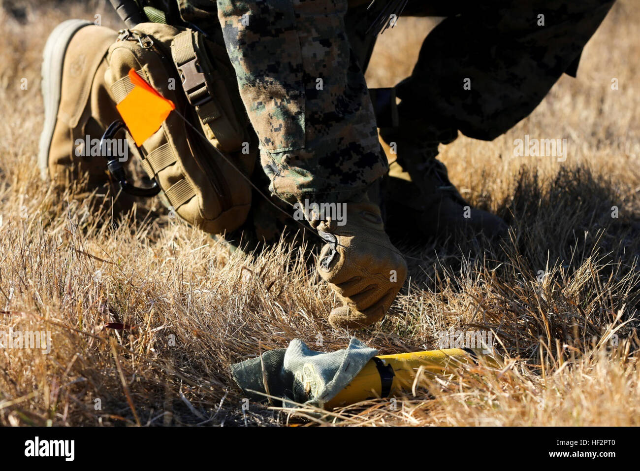 An explosive ordnance disposal technician with Explosive Ordnance ...