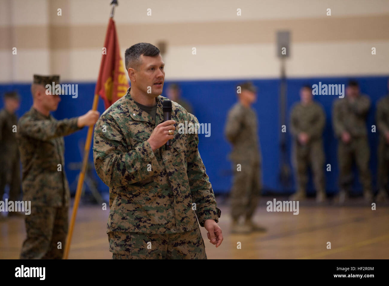 U.S. Marine Corps Lt. Col. Gregory L. Jones, Commanding Officer ...