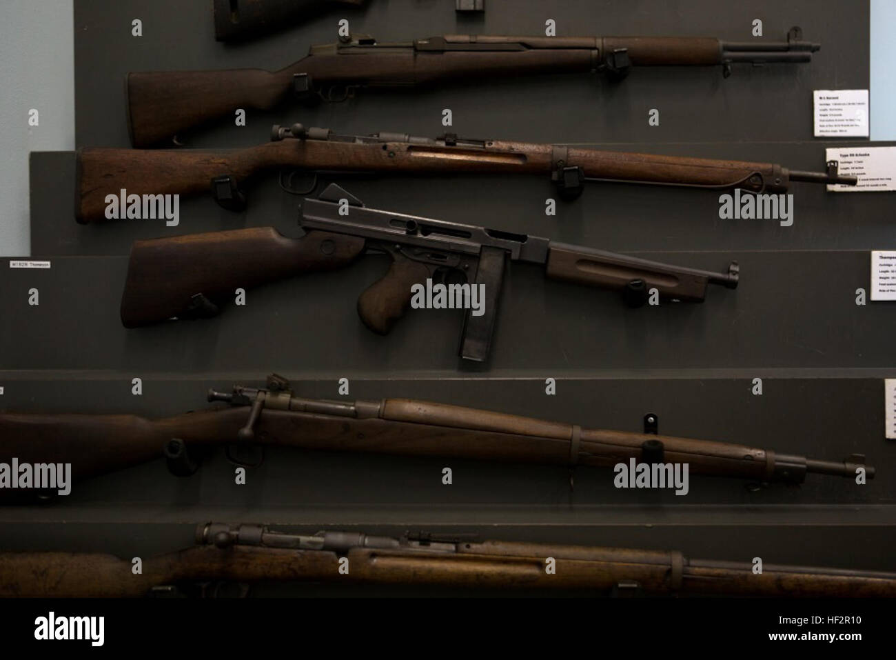 Weapons used by Japanese and American forces during the Battle of ...