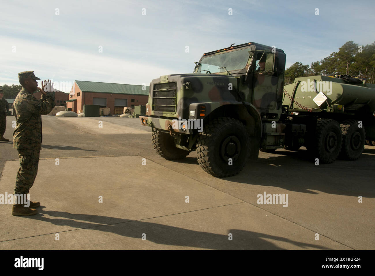 Semitrailer refueler operators course hi-res stock photography and ...
