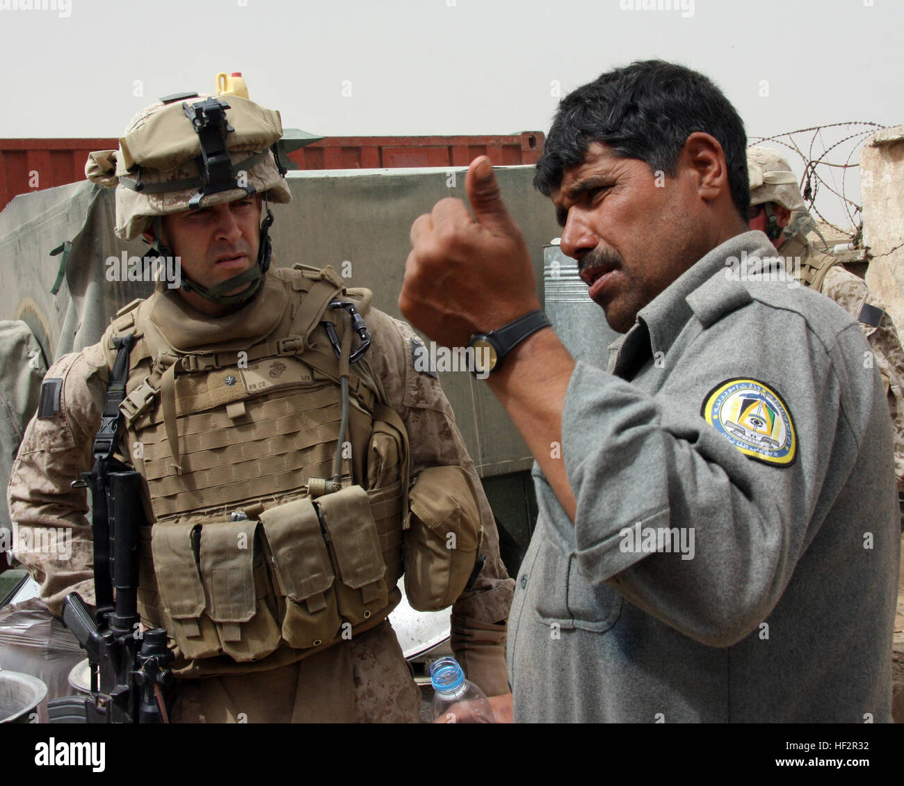 Lt. Col. David L Odom, commanding officer, 3rd Battalion, 8th Marine ...
