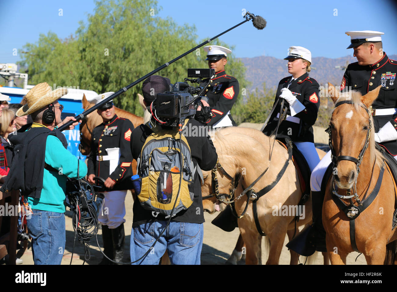 Marine mounted color guard hi-res stock photography and images - Alamy