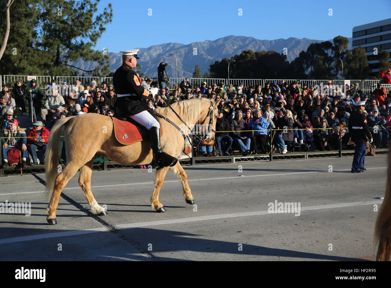 Marine Corps Mounted Color Guard Stock Photos & Marine Corps Mounted ...