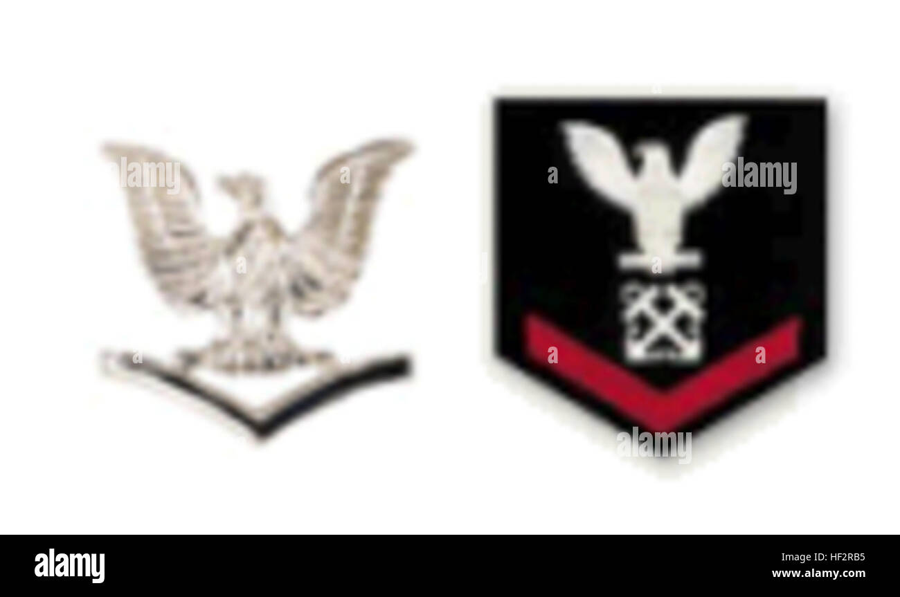 E4 USN PO3 Stock Photo - Alamy