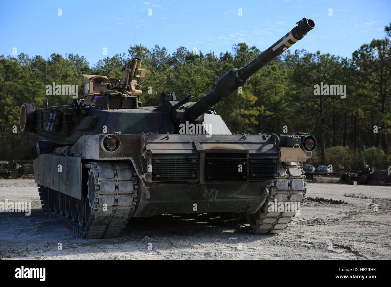 Marines with Tank Platoon, Company B, Ground Combat Element Integrated ...