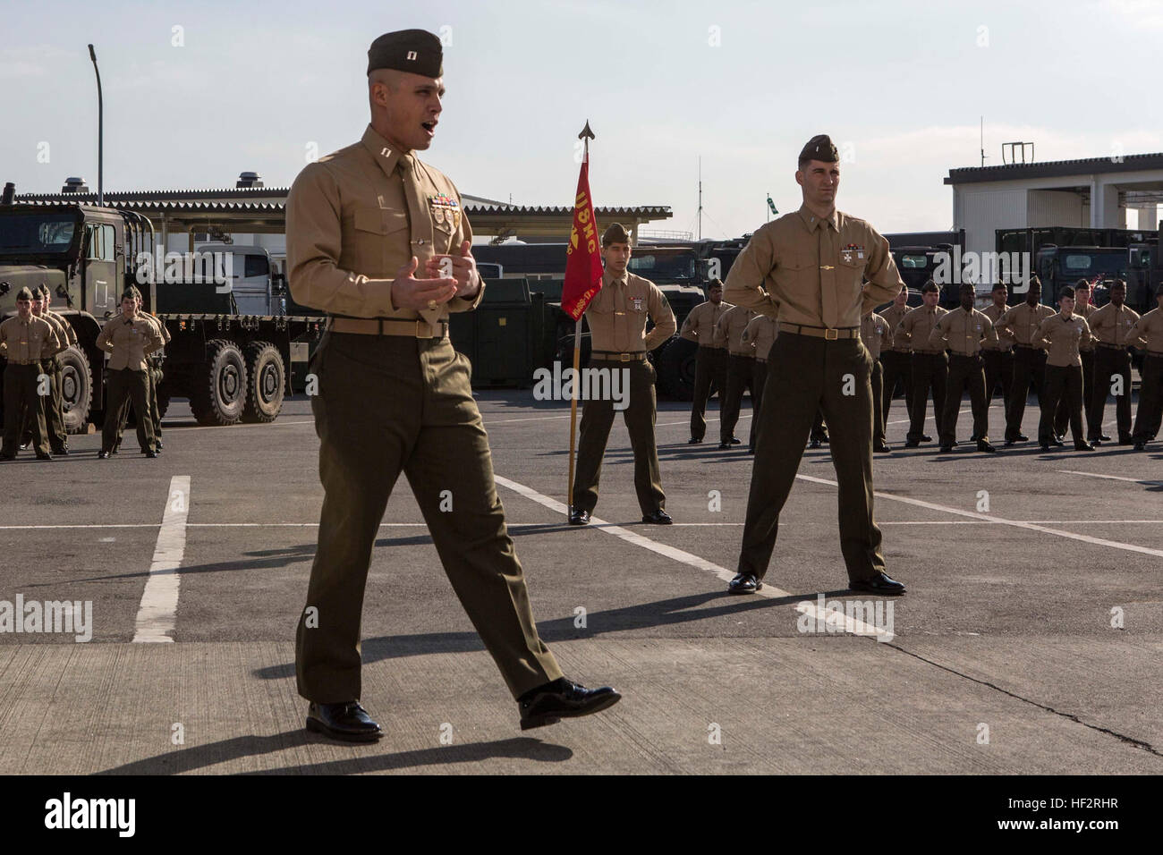 Capt. Kevin Wheeler, the newly appointed Motor Transport Company ...