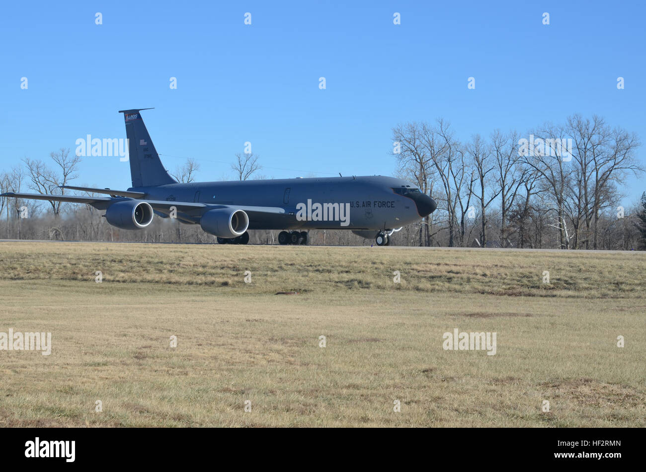 KC-135R Stratotankers taxi back from the runway during the Nuclear ...