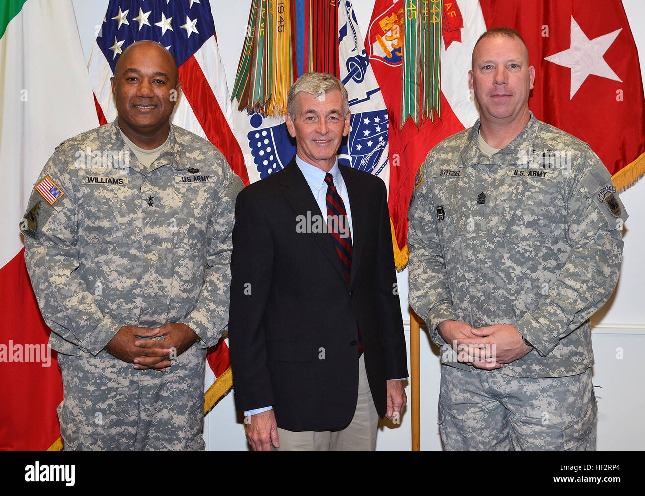 From left to right, Maj. Gen. Darryl A. Williams, U.S. Army Africa ...