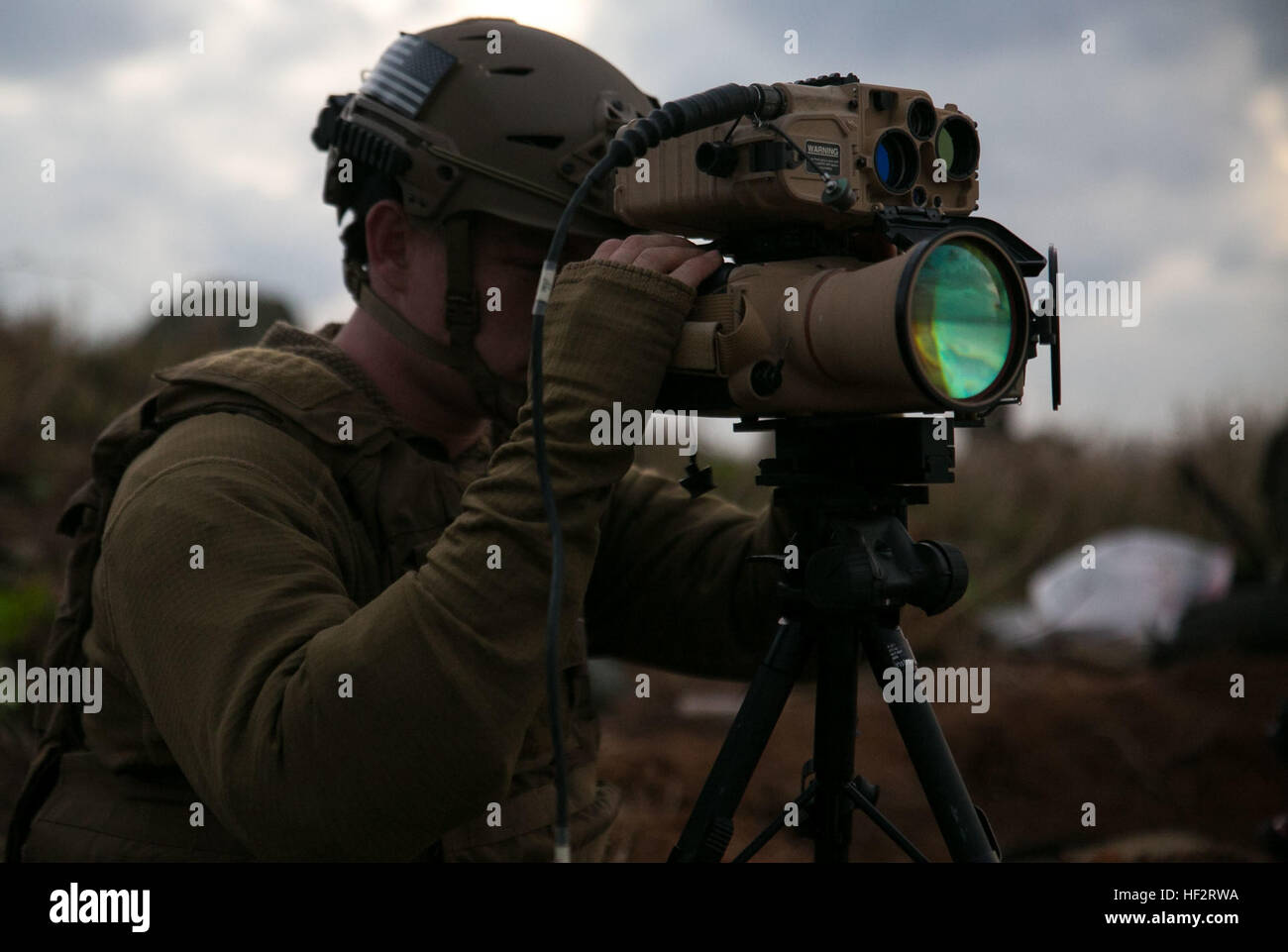 Marines from 5th ANGLICO use a joint terminal attack controller laser ...