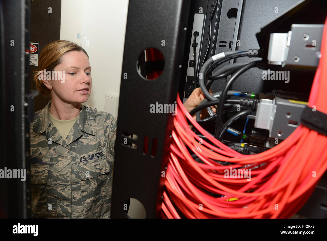 Air Force personnel from the 119th Operations Support Squadron ...