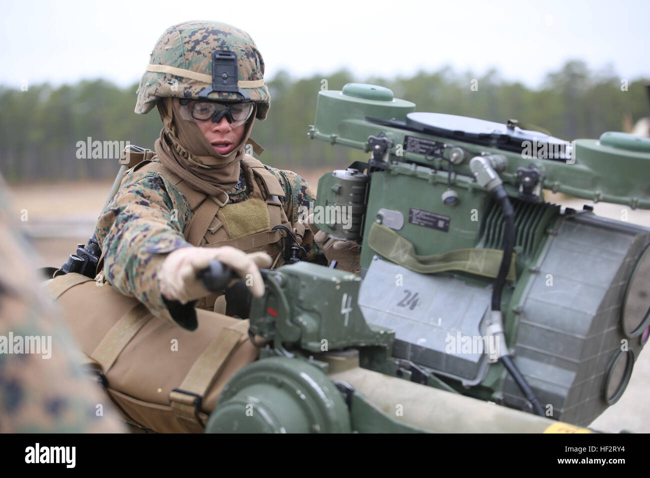 Sgt. Danielle V. Beck, anti-tank missileman with Anti-Armor Section ...