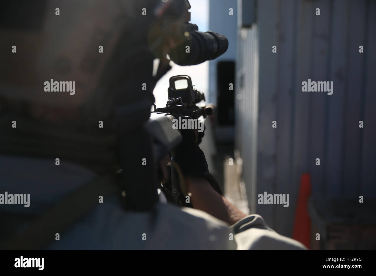 A Critical Skills Operator with Bravo Company, 1st Marine Special ...
