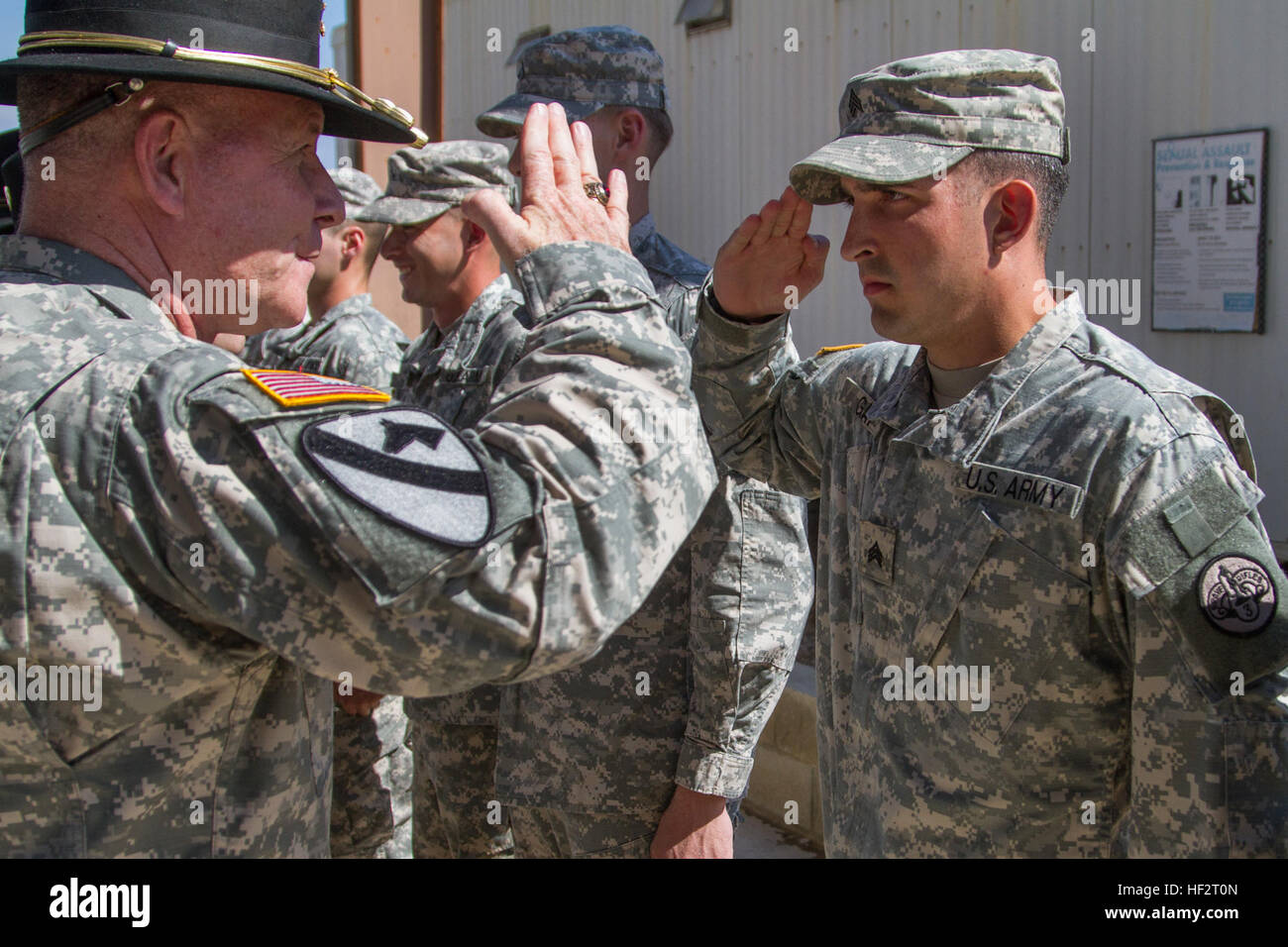 Maj. Gen. Michael A. Bills, 1st Cavalry Division commanding general ...