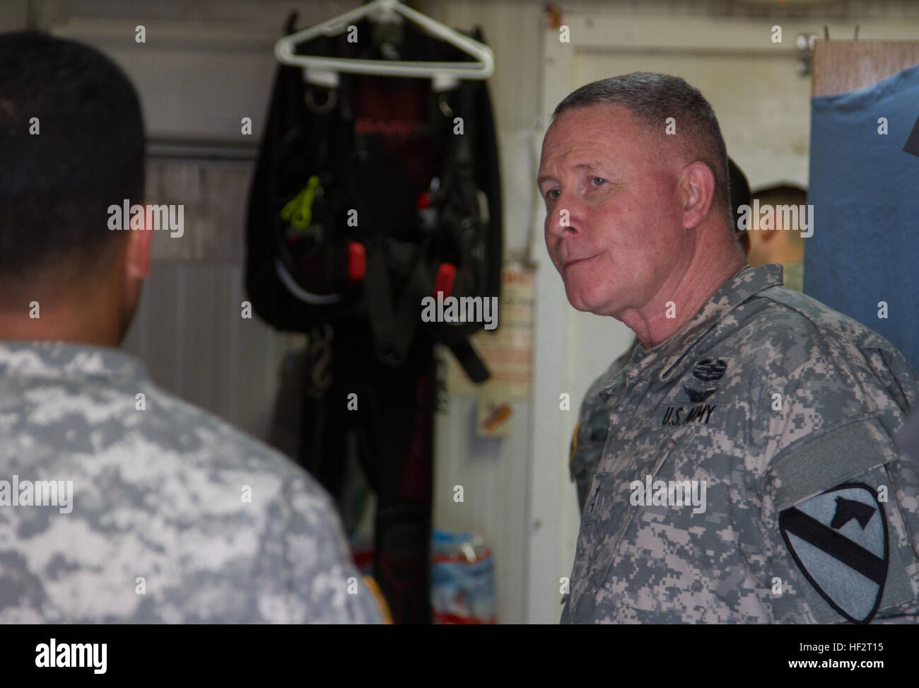 Maj. Gen. Michael A. Bills, 1st Cavalry Division commanding general ...